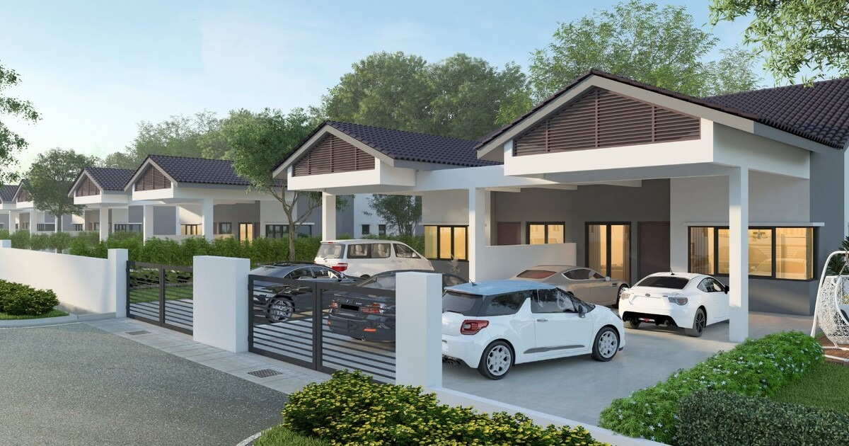 Taman Pelangi, 1-Storey Semi-D @ Bagan Serai, Parit Buntar, Perak | New ...
