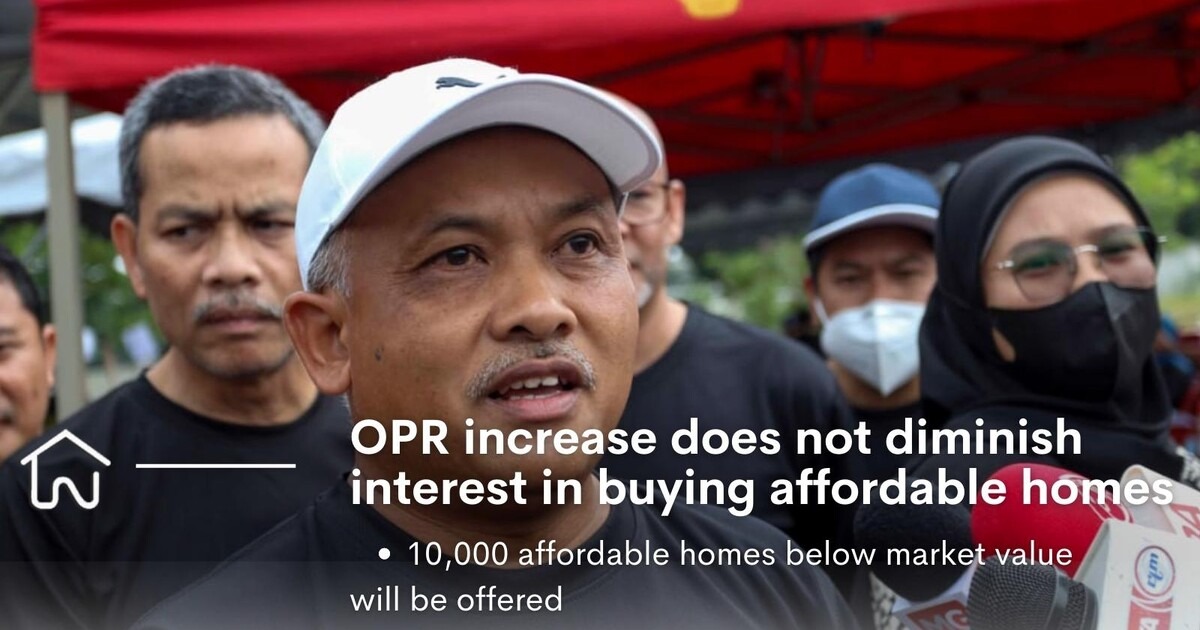 PROPERTY NEWS: According to KPKT, OPR increase does not diminish ...