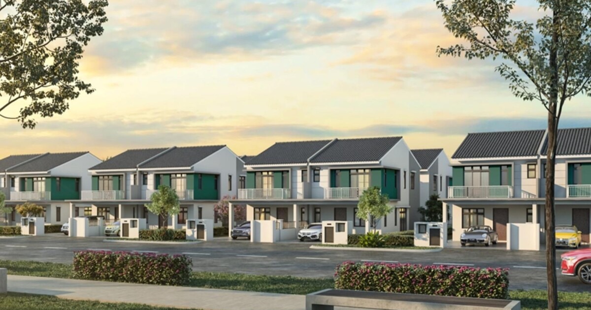 Clover (A8A) | Double Storey Cluster House, Taman Pulai Mutiara, Johor ...