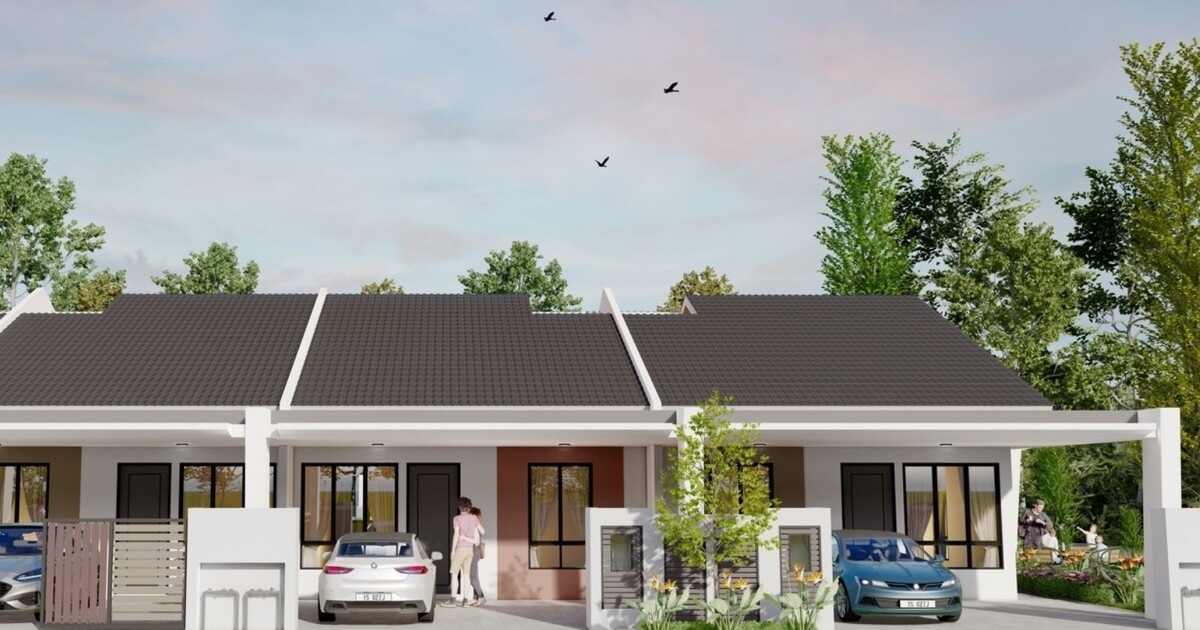 Iris (Type D1), Single Storey Superlink Homes @ Enstek Heights, Negeri ...