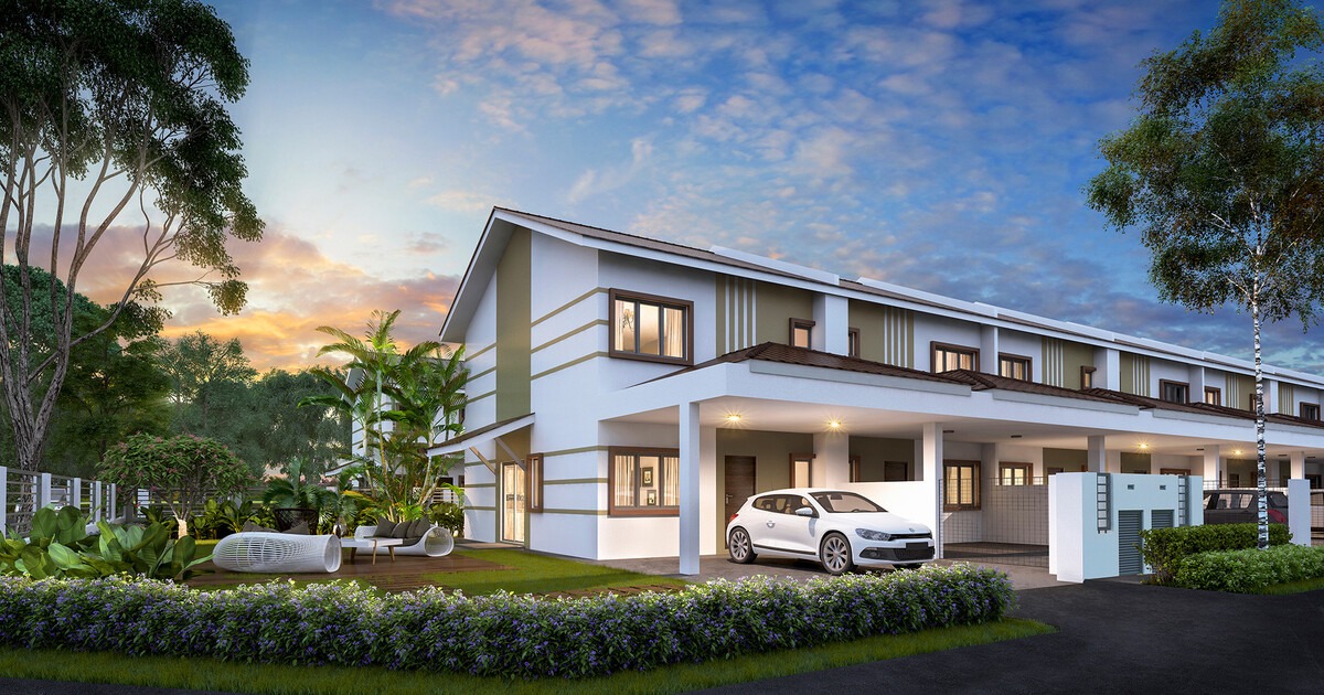 Laman Bayu @ Bandar Putera Indah, Batu Pahat | New 2-storey Terraced ...