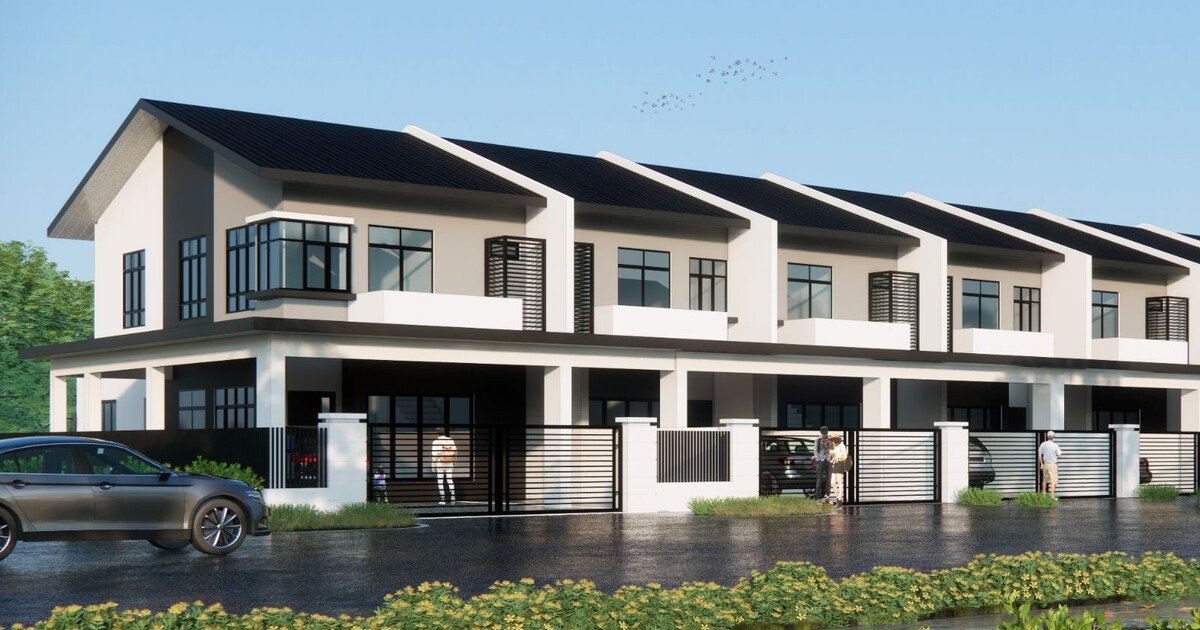 Unity Residence, Double Storey Terrace @ Bintulu, Sarawak | New Terrace ...