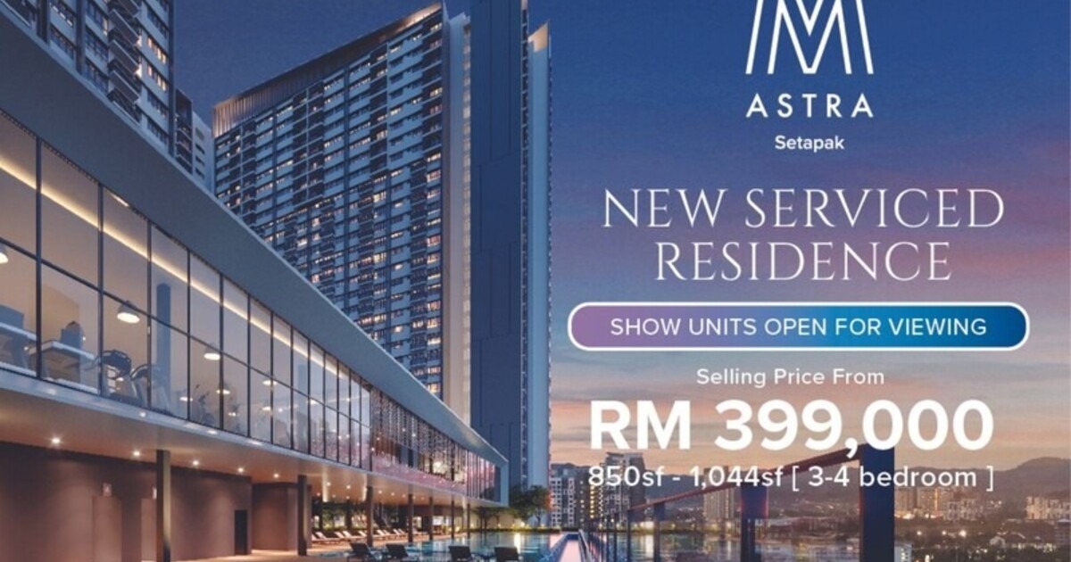 M Astra @ Setapak | Mah Sing | New Serviced Residence for sale | NuProp