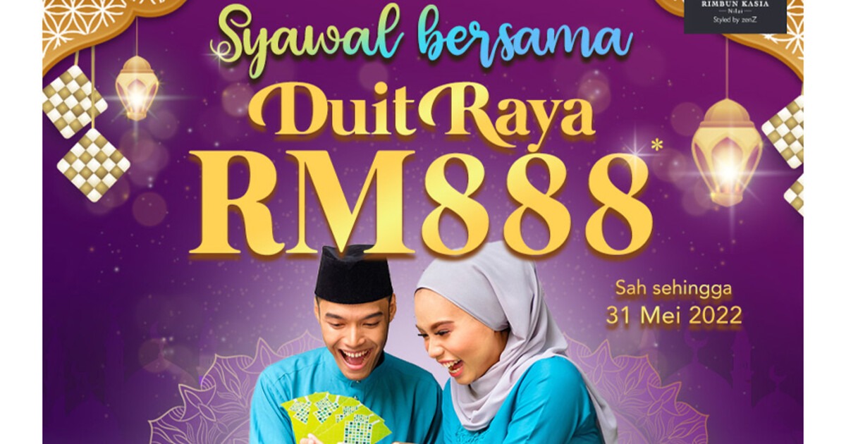 Celebrate Raya with Dwi @ Rimbun Kasia & Enjoy Duit Raya RM888*! *T&C ...
