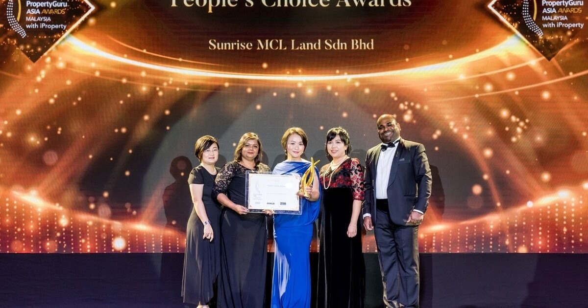SUNRISE MCL LAND SDN BHD TAKE HOME 2 AWARDS FROM PROPERTY GURU ASIA ...