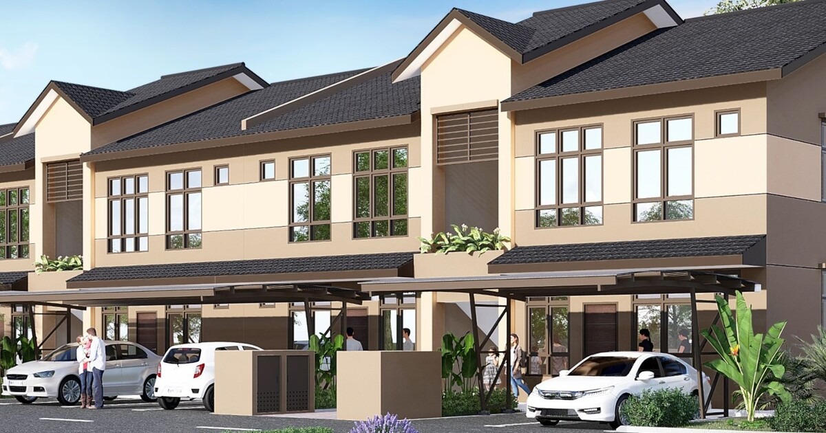 Taman Tehel Indah, Double Storey Townhouse @ Bukit Katil, Melaka | New ...