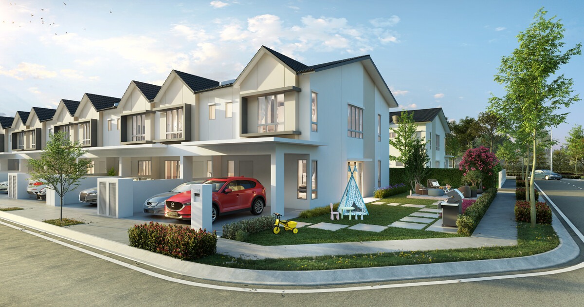 Lumira @ Eka Heights, Seremban near Bandar Sri Sendayan | New 2-Storey Link Homes for sale | NuProp
