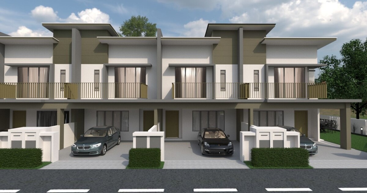 Taman Bestari, 2-Storey Terrace @ Telok Panglima Garang, Kuala Langat ...