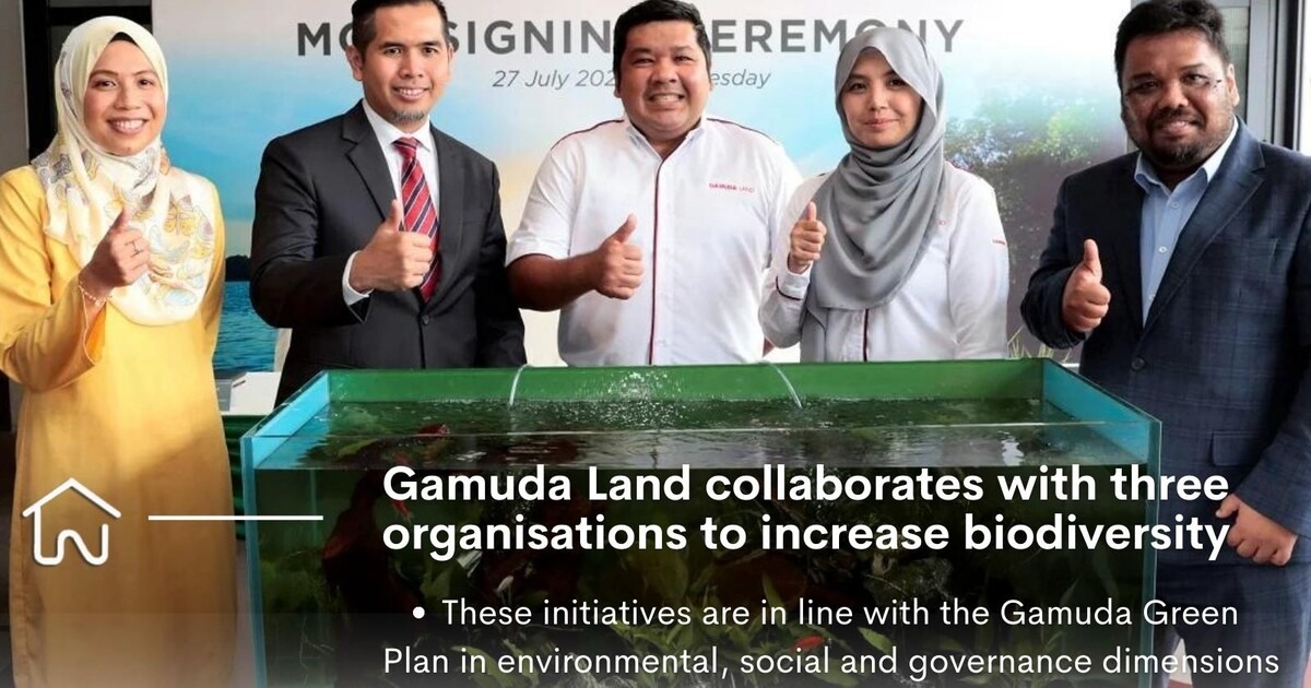 PROPERTY NEWS: Gamuda Land collaborates with three organisations to ...
