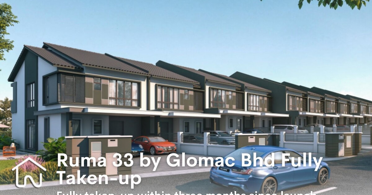 PROPERTY NEWS: Ruma 33 by Glomac Bhd 100% sold out within three months ...
