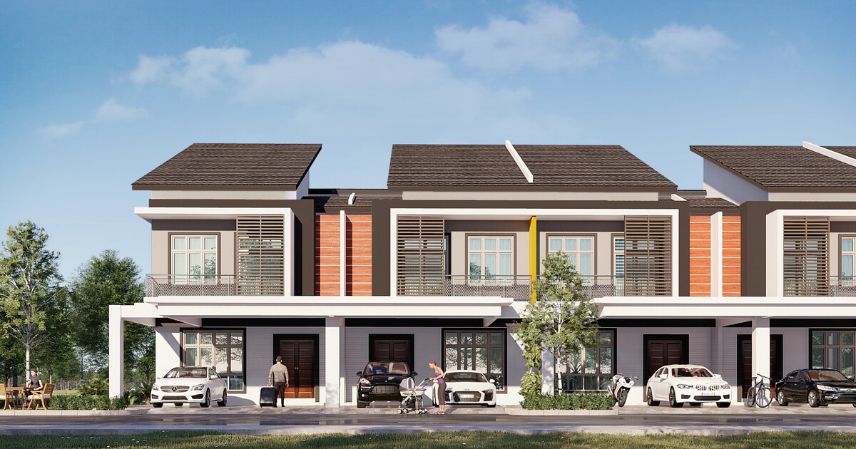 Taman Tehel Indah, Double Storey Terrace @ Saujana Residences, Bukit ...