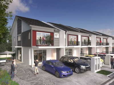 Genting Indahpura @ Kulai, 2-Storey Terrace house | New Double-storey ...