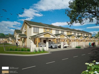 Genting Indahpura @ Kulai, 2-Storey Terrace house | New Double-storey ...