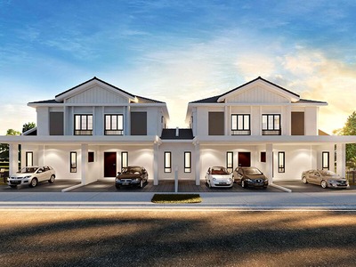 Amansara North, Setia Fontaines @ Kepala Batas, 1-Storey Terrace | New ...