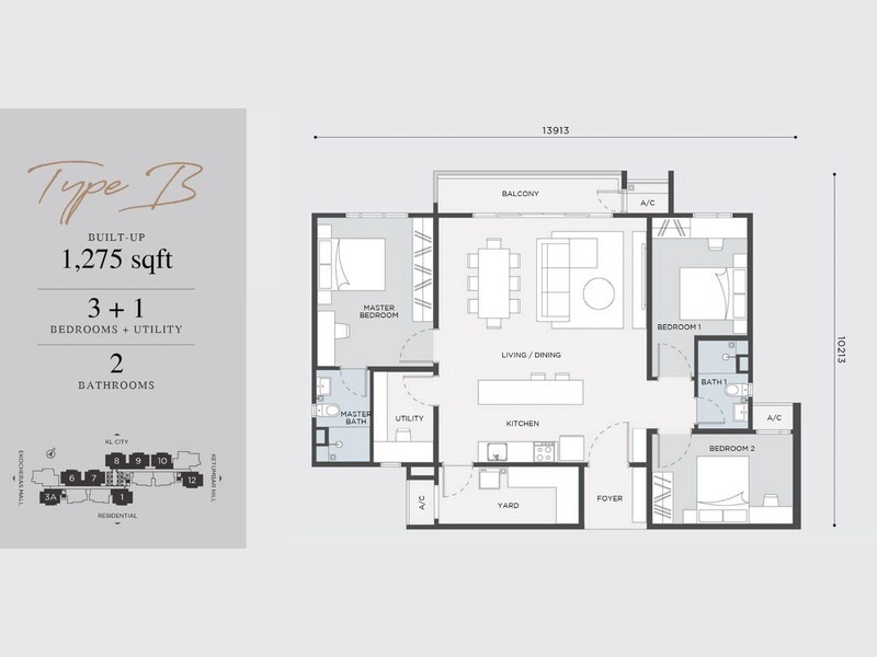 SkyAman1 Residences @ Desa Aman, Cheras | New Condominium | Leasehold | Strata for sale | NuProp