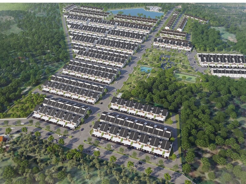 Taman Tehel Indah, Double Storey Townhouse @ Bukit Katil, Melaka | New ...