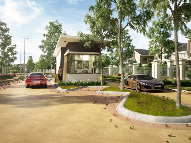 Taman Nuri 3B5, Double Storey Terrace (Garden Home) @ Durian Tunggal ...