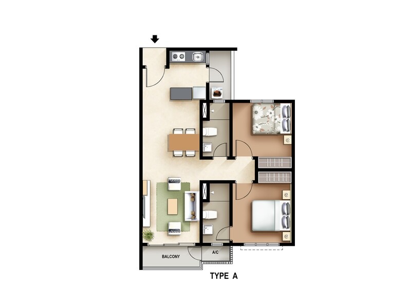 M Zenya @ Kepong Metropolitan Park, KL, near Metro Prima & Selayang ...