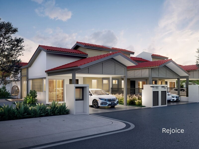 Single Storey Terrace Homes (Charm & Rejoice) @ Amansara North, Setia ...