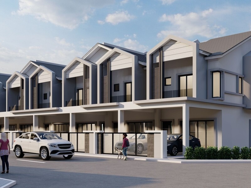 Taman Seri Valdor, 2 & 3 Storey Terrace @ Sungai Jawi, Pulau Pinang ...