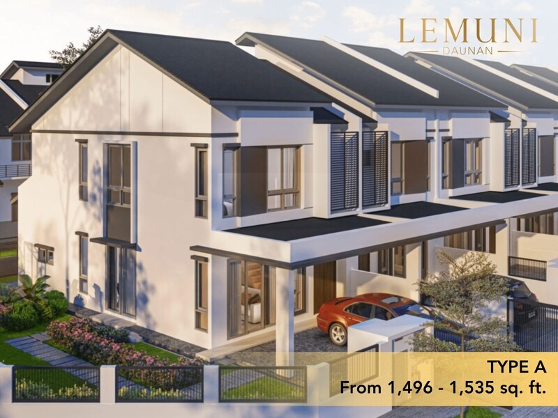 Lemuni, 2-Storey Terrace @ Daunan Worldwide Alam Perdana, Puncak Alam ...