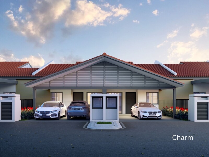 Single Storey Terrace Homes (Charm & Rejoice) @ Amansara North, Setia ...