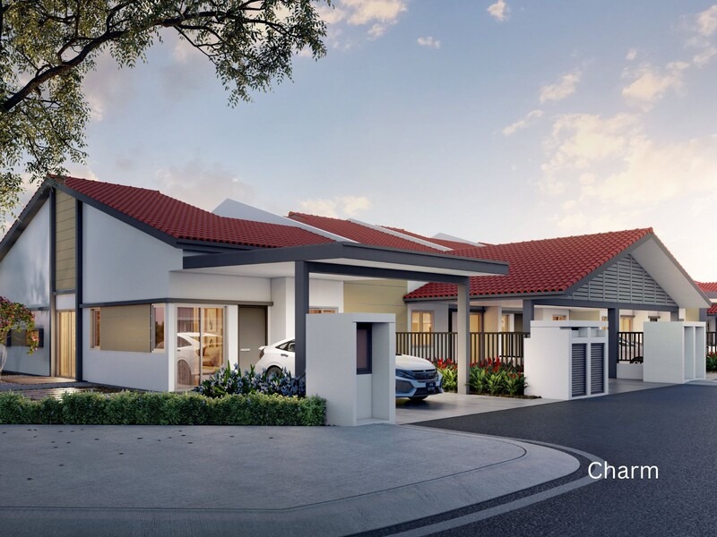 Single Storey Terrace Homes (Charm & Rejoice) @ Amansara North, Setia ...