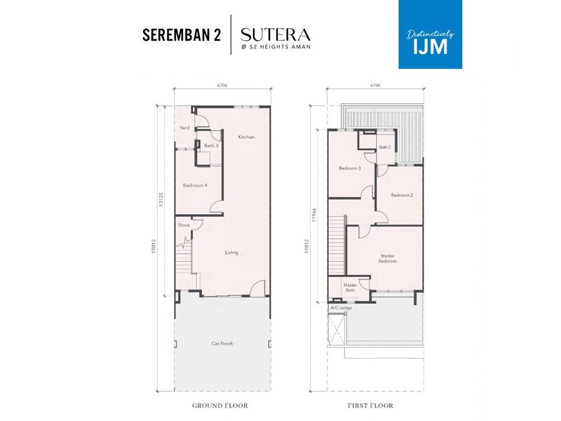 Sutera @ S2 Heights Aman, Seremban, Negeri Sembilan | New 2-Storey Link ...