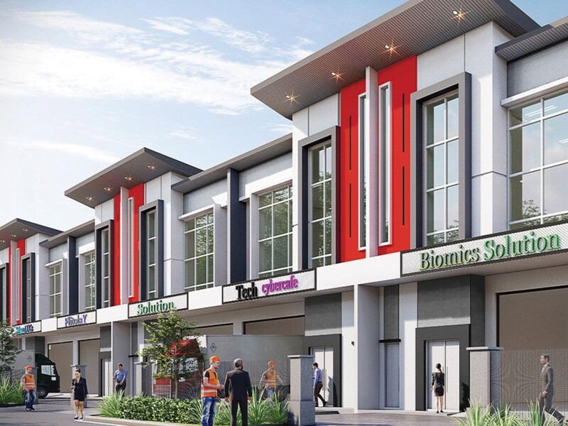 Double Storey Terrace Industry @ Taman Perindustrian Bukit Rambai ...