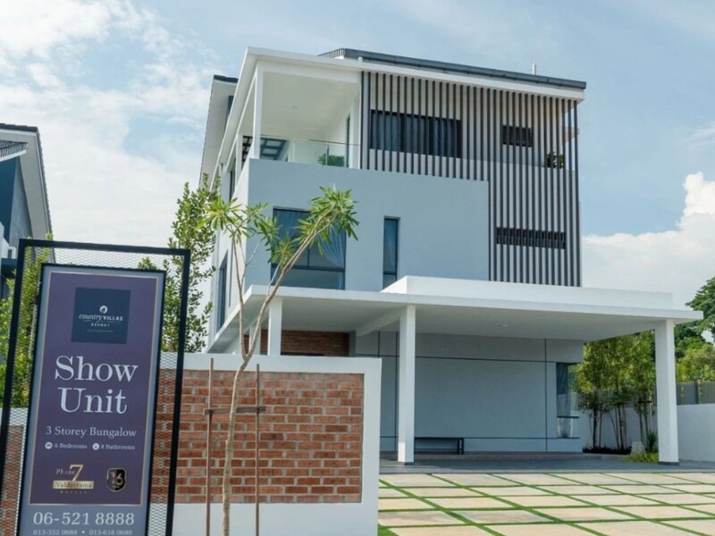 [Bahasa] Phase 7 Valderrama Series, 3-Storey Bungalow @ Country Villas ...