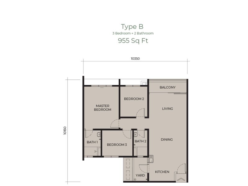 Riana Trees Residences, Condominium @ Pantai Sentral Park, Bangsar ...