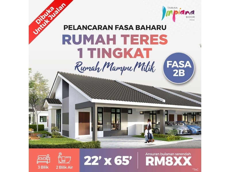 [中文] Rumah Teres 1 Tingkat (Fasa 2B) @ Taman Impiana Bidor, Perak, for Sale - Farlim Group ...