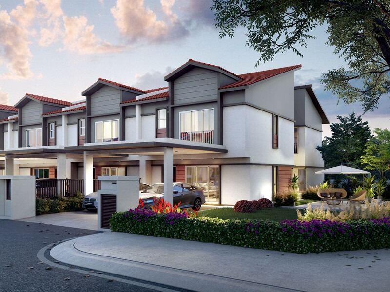 Allure Double Storey Superlink Homes @ Amansara North, Setia Fontaines ...