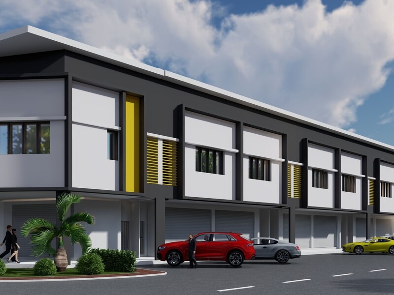 Taman Serai Emas, 2-Storey Shop Office @ Bagan Serai, Parit Buntar ...