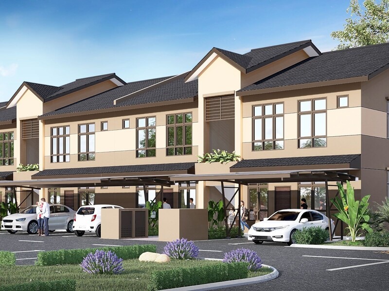 Taman Tehel Indah, Double Storey Townhouse @ Bukit Katil, Melaka | New ...