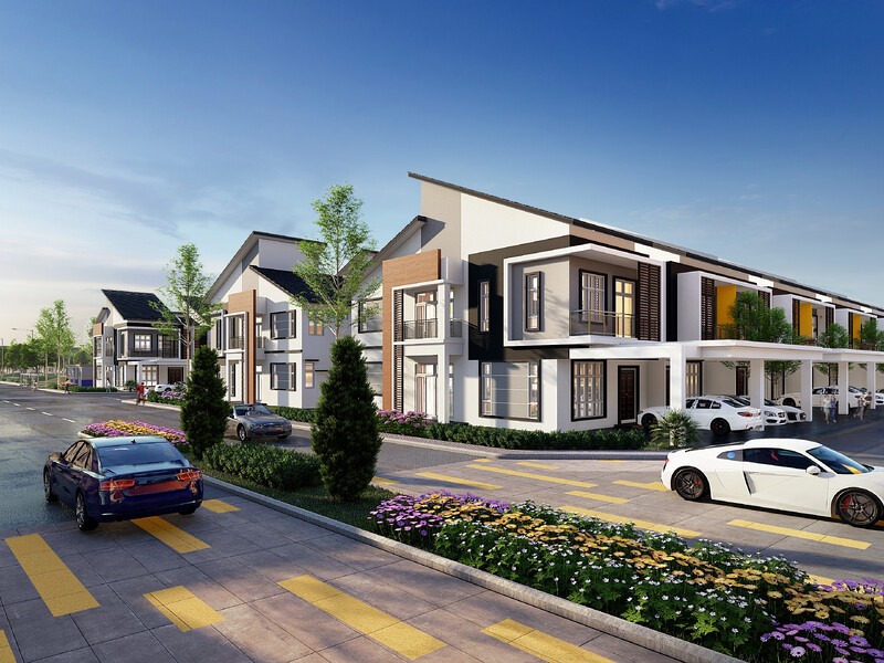 Taman Tehel Indah, Double Storey Terrace @ Saujana Residences, Bukit ...