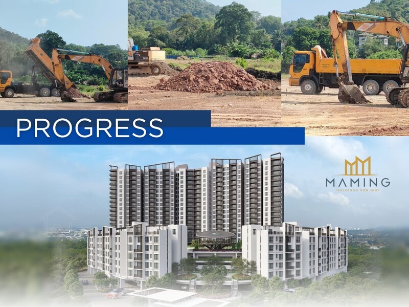 Construction Progress: D'Bayu Residen by Maming Holdings Sdn Bhd (July ...