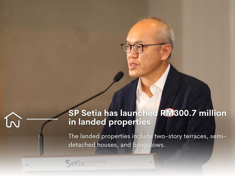 PROPERTY NEWS: SP Setia has launched RM300.7 million in landed ...